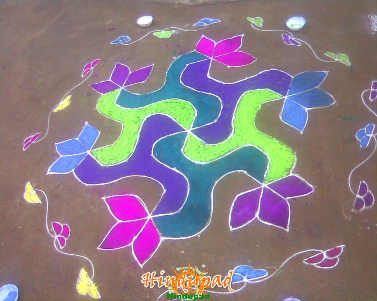 Makara Sankranti Muggulu, Pongal Rangoli Designs