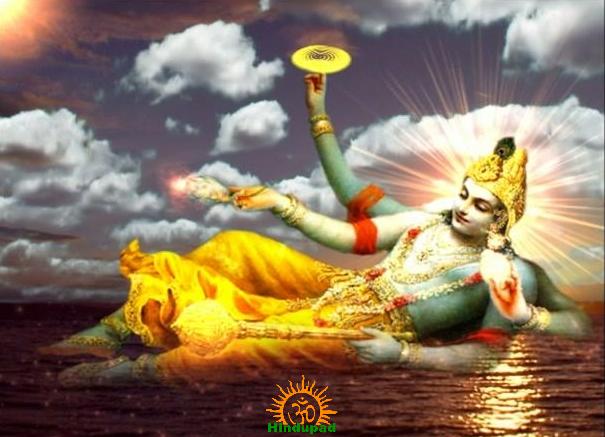 Anantasayana Moorthy | Lord Vishnu Sleeping on Serpent bed | HinduPad