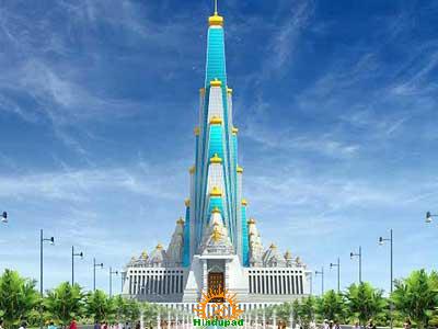 ISKCON's World's Tallest Temple at Mathura | HinduPad