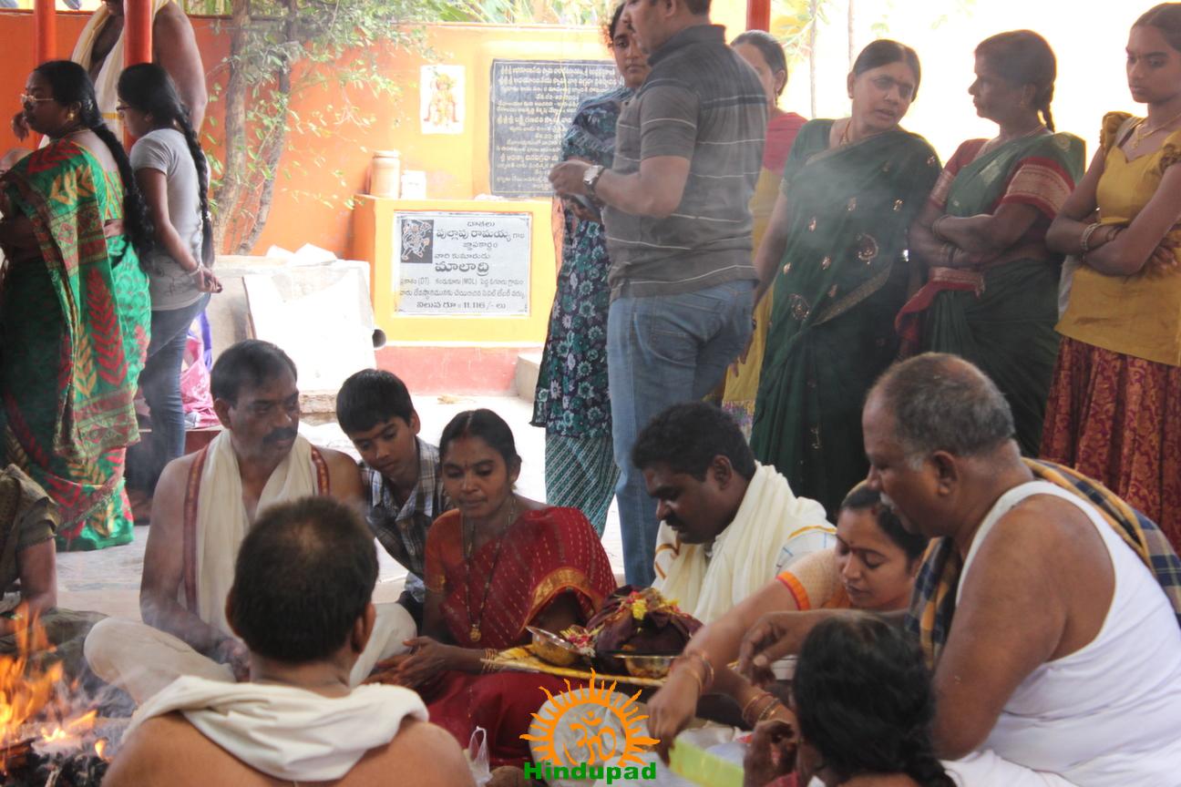 Photos: Chandi Homam at Sri Indraprastha Colony Temple on Durga Ashtami ...