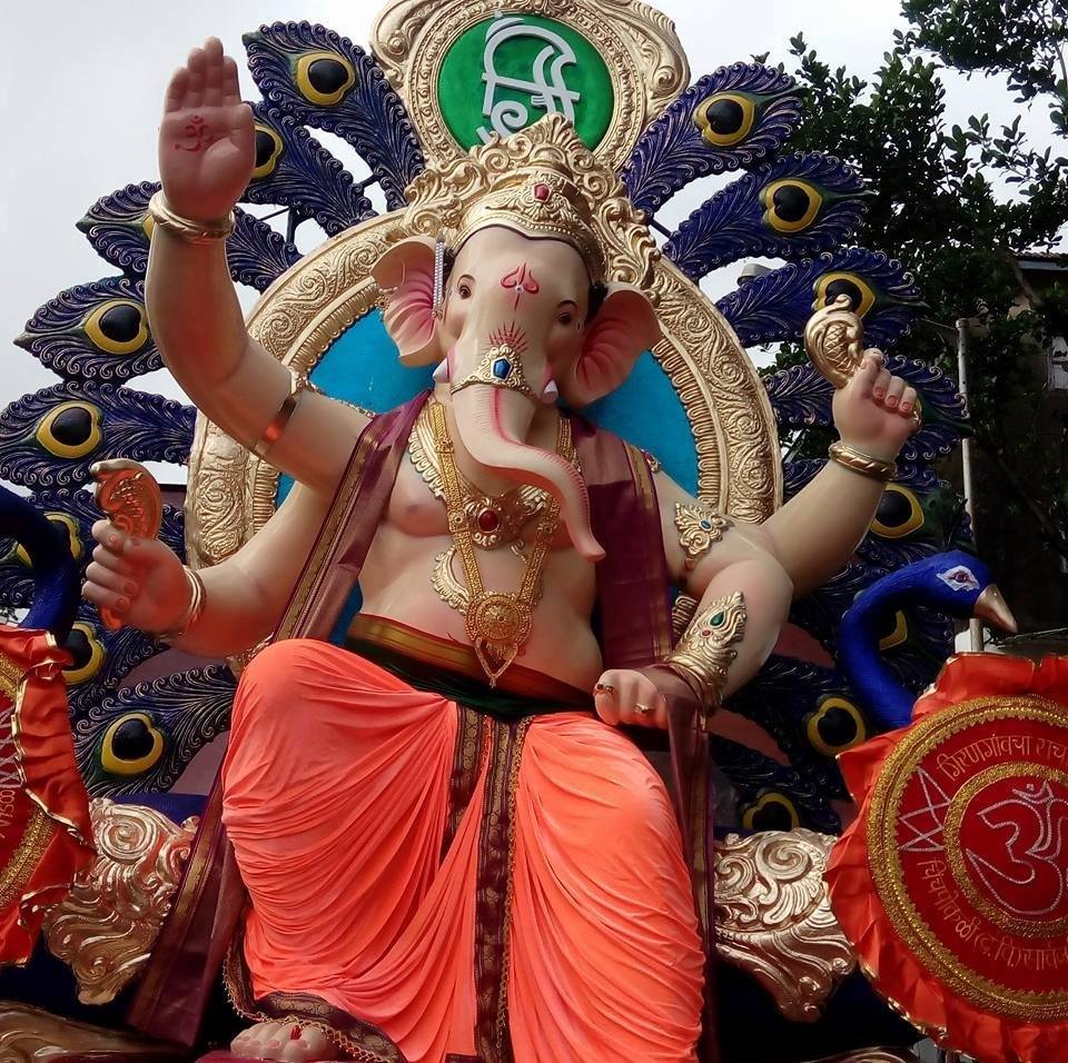 Girgaoncha Raja 2021 | Ganpati of Nikadvari Lane Sarvajanik Ganeshotsav ...