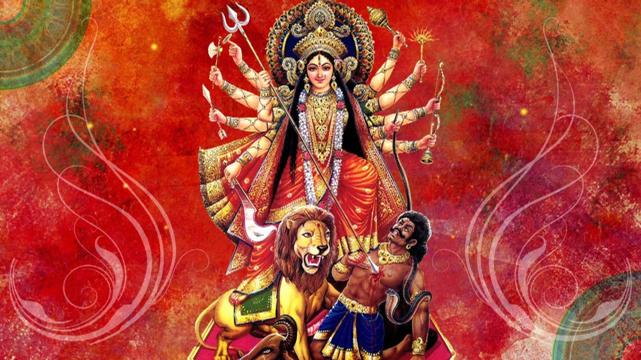 Mahishasura Vadha | Mahishasura Samharam | How Goddess Durga Slayed ...