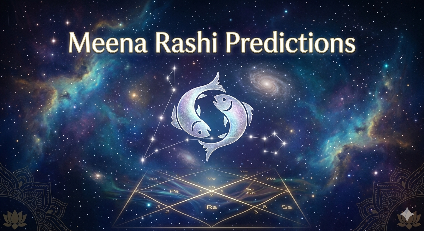 Meena Rashi 2026-2027 Predictions | Pisces Moon Sign Vedic Astrology ...