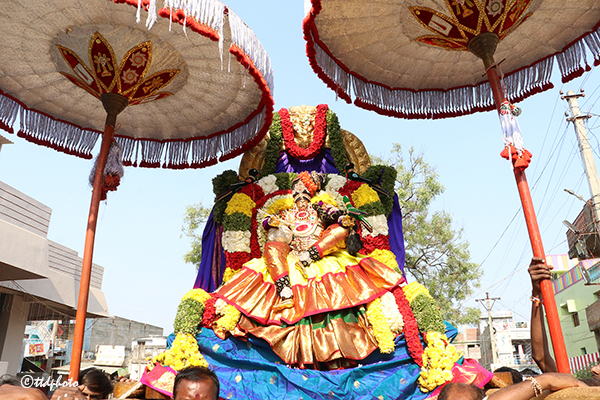 Sri Rama as Jagan Mohini Alankaram in Vontimitta Brahmotsavalu | HinduPad