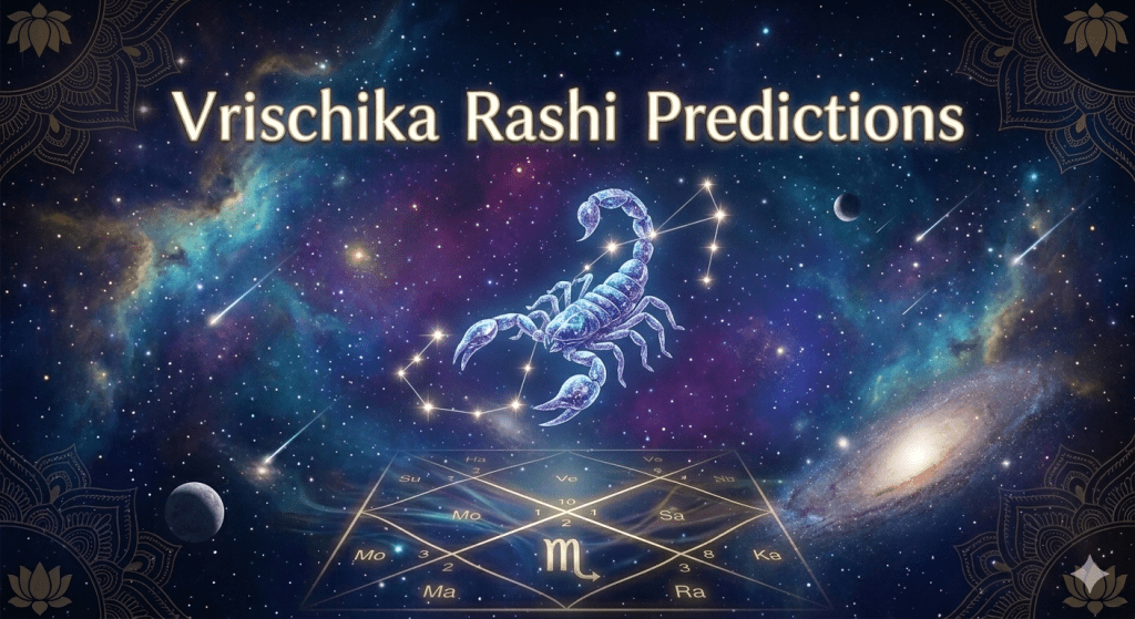 Vrischika Rashi 2026-2027 Predictions | Scorpio Moon Sign Vedic ...